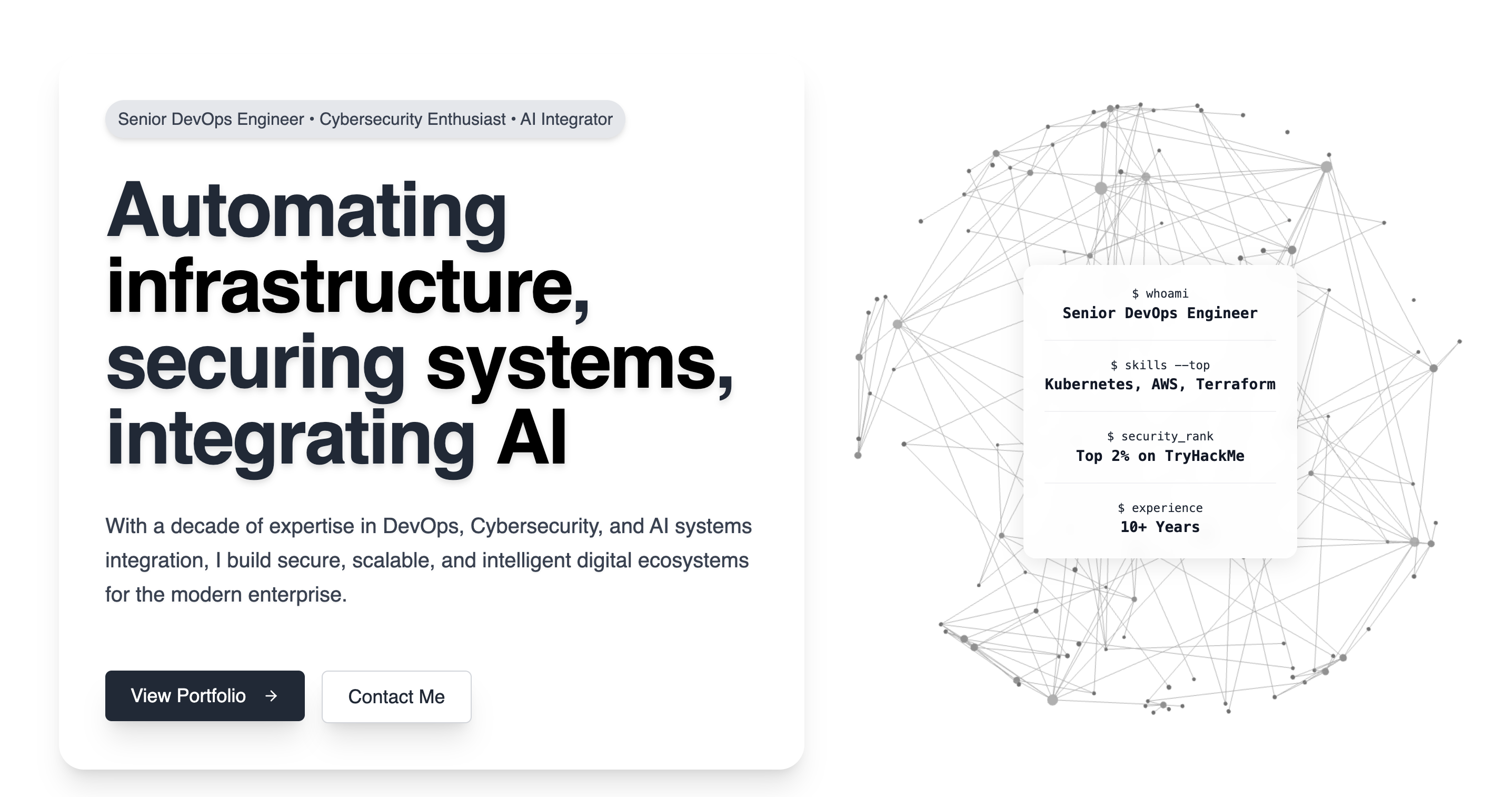 Danushka Stanley | DevOps Engineer | Cybersecurity & AI
